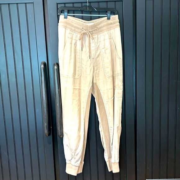 Anthropologie | Pants & Jumpsuits | Anthropologie Cargo Joggers Flowy ...